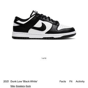 Nike | Shoes | Goat Nike Panda Dunks | Poshmark